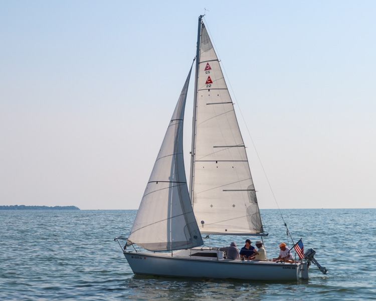 Sailing The Open Waters of Lake Erie - Lakeside Ohio